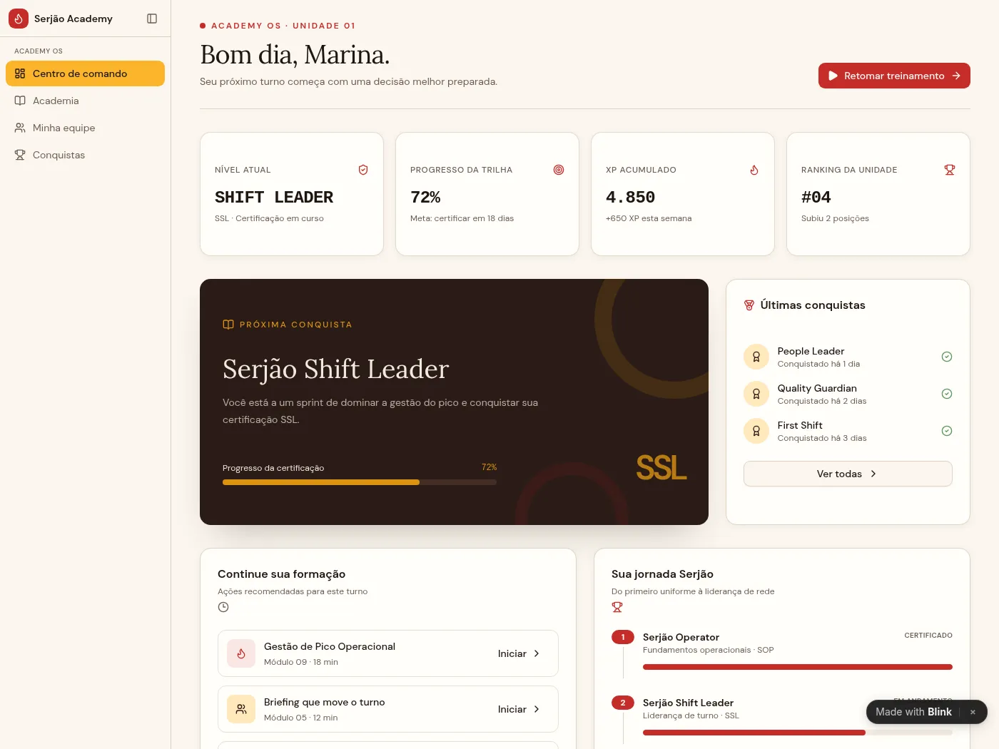 Serjão Academy OS