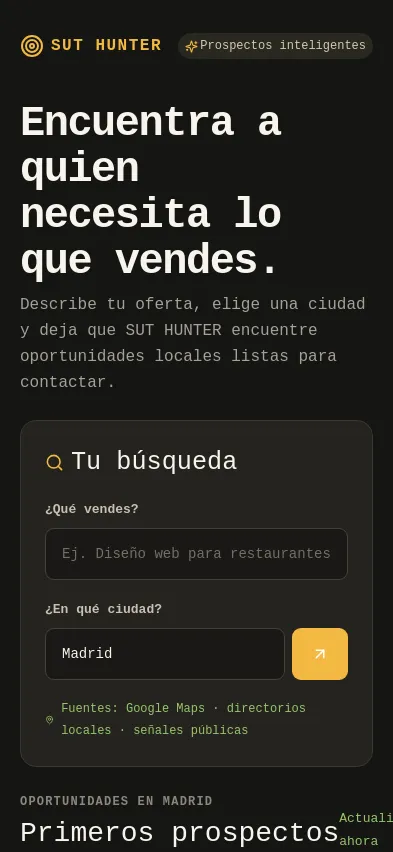 SUT Hunter Client Finder