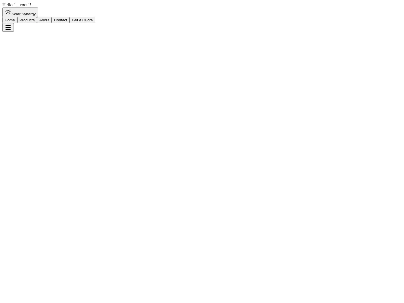Solar Synergy Website