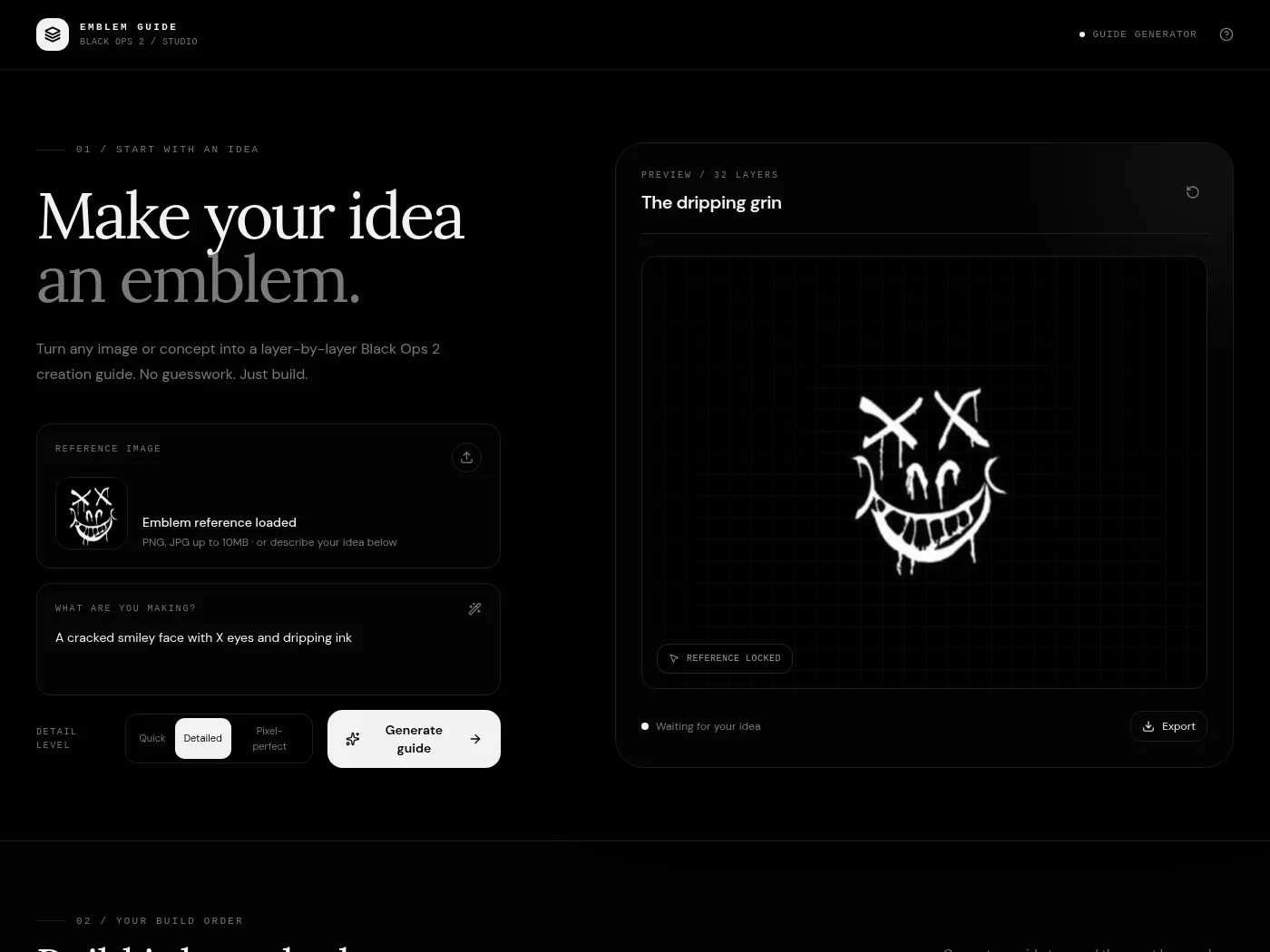 Emblem Guide Maker