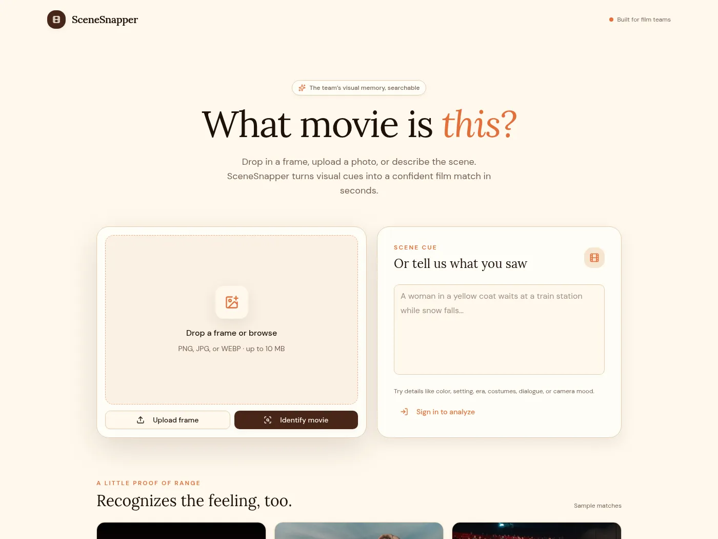 SceneSnapper