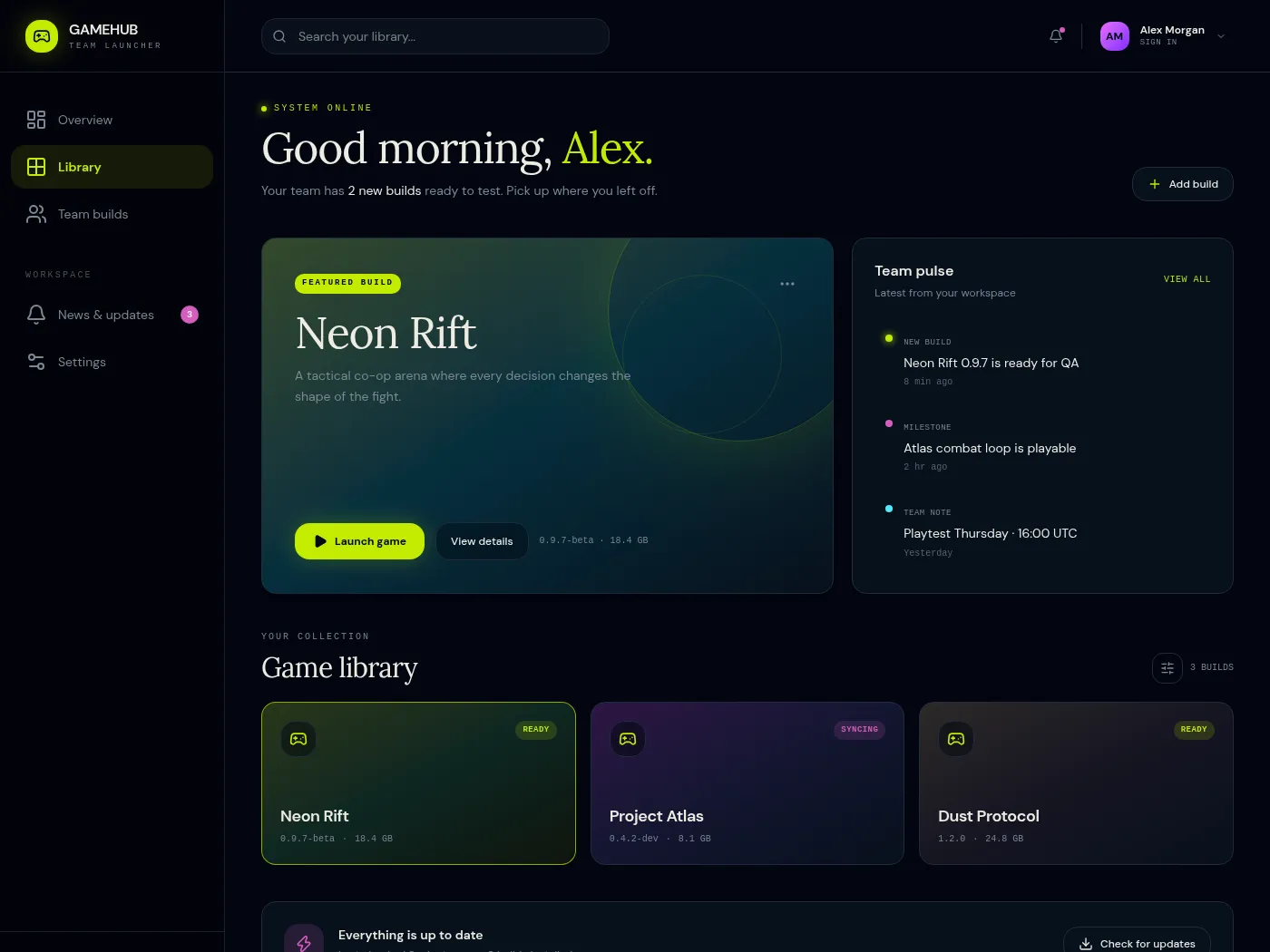 GameHub Launcher