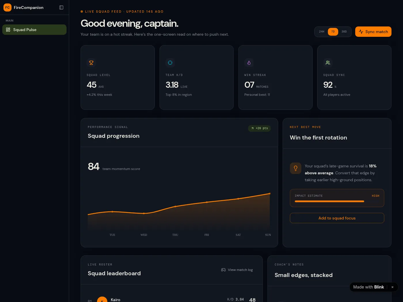 FireCompanion AI