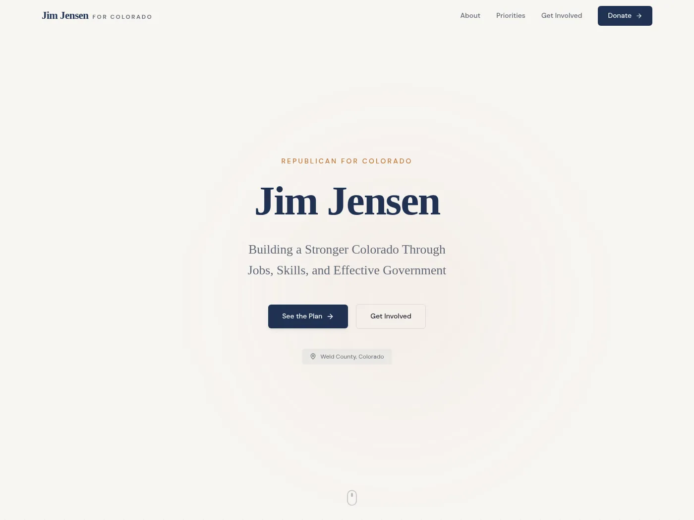 Reform GOP Candidate Site