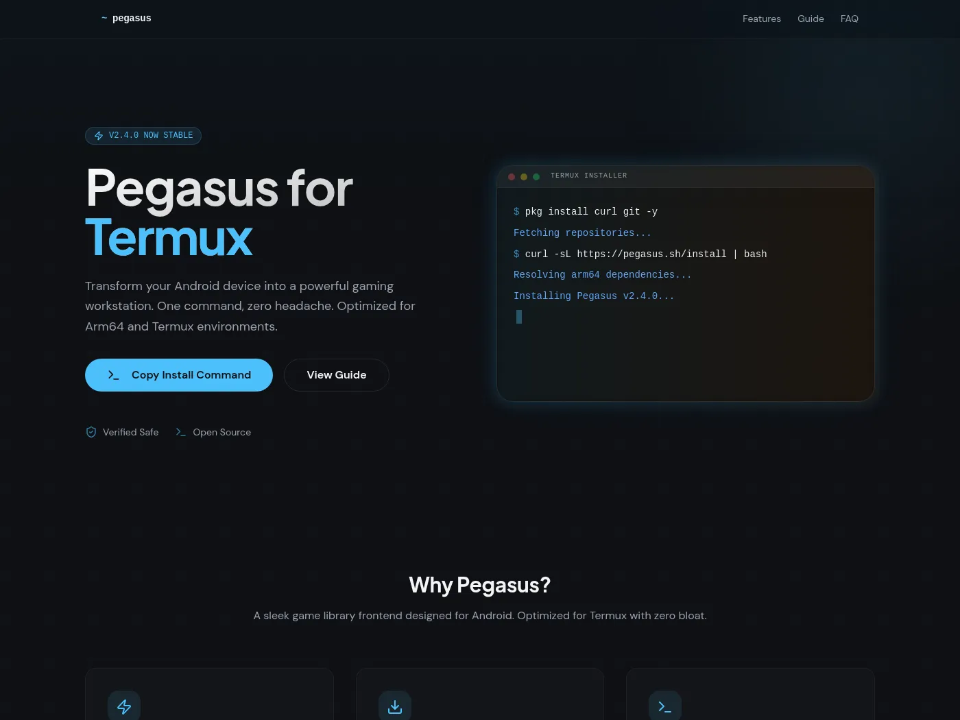 Pegasus Termux Installer