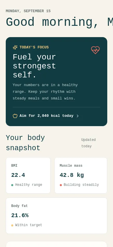NutriFit Planner