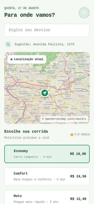 MeuApp de Corridas