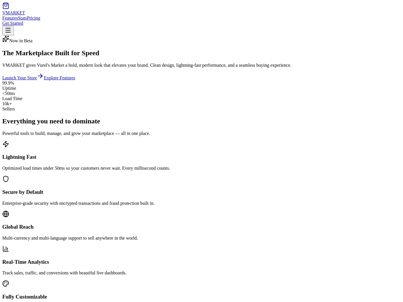 VMARKET Theme