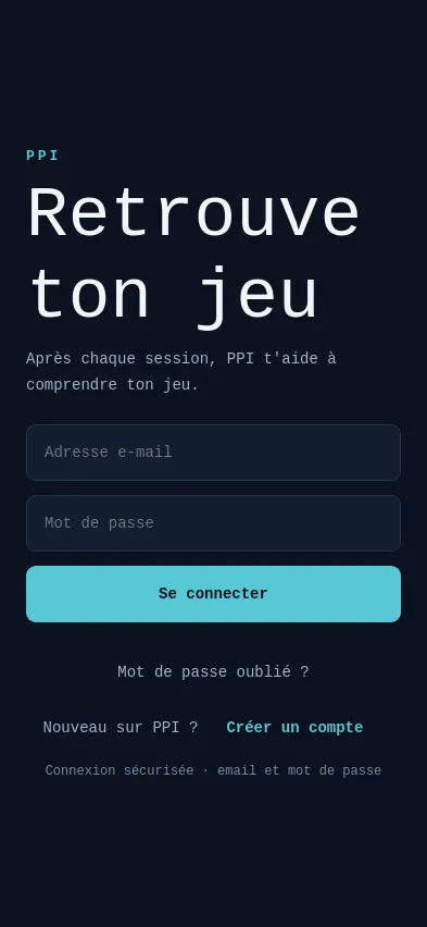 PPI V1 Mobile Blueprint