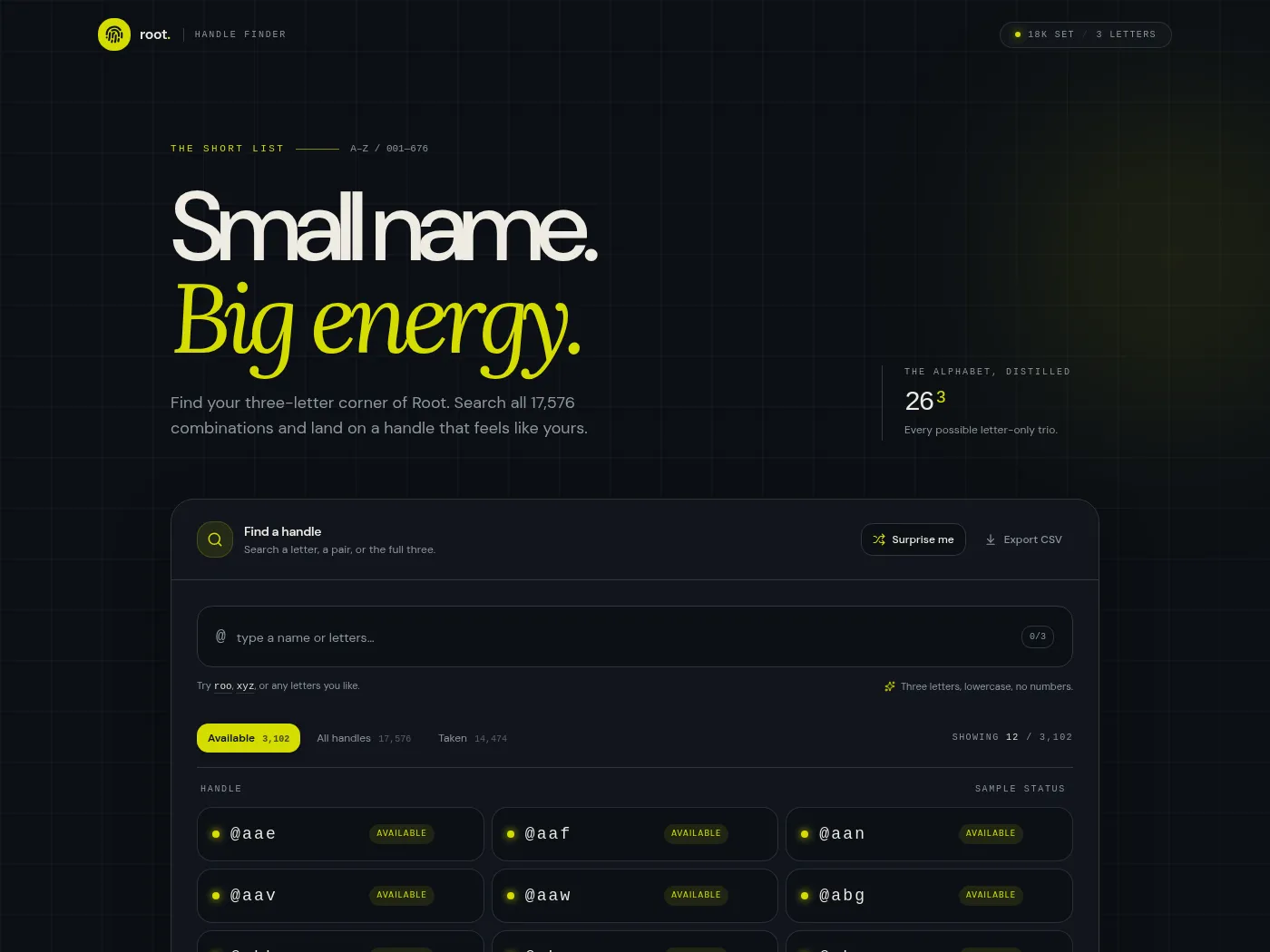 Root Username Checker