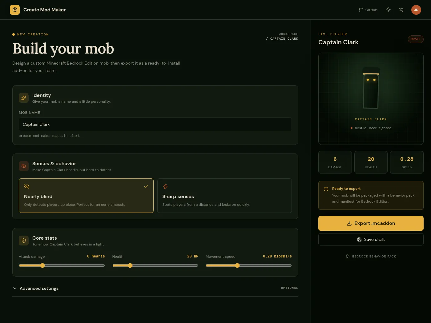Create Mod Maker