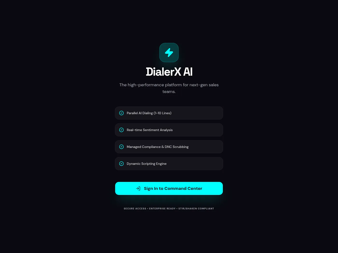 DialerX AI Platform