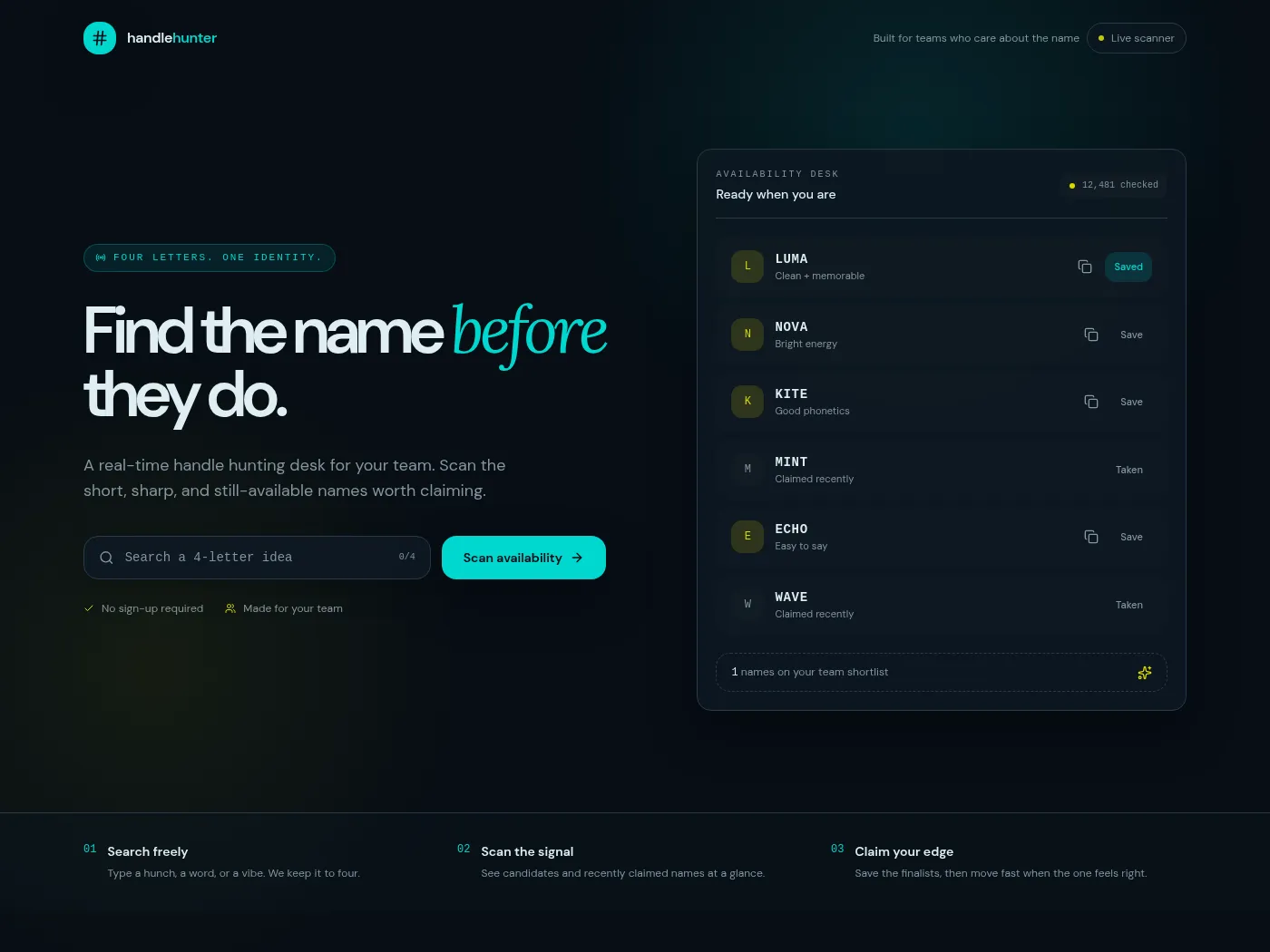 Discord Handle Hunter
