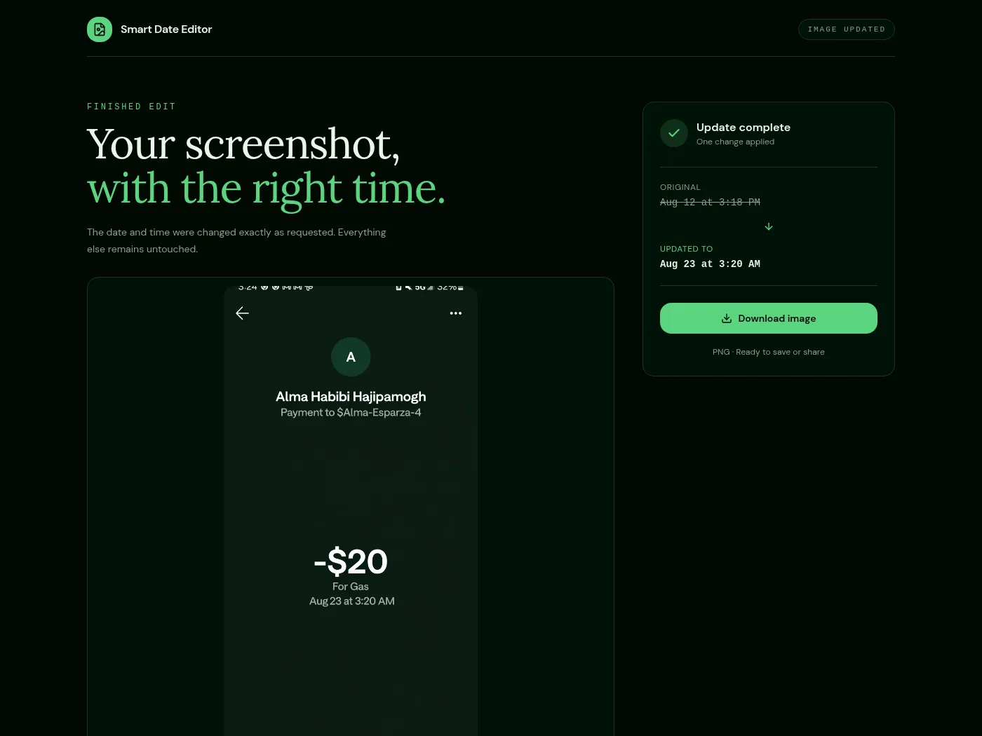 Smart Date Editor