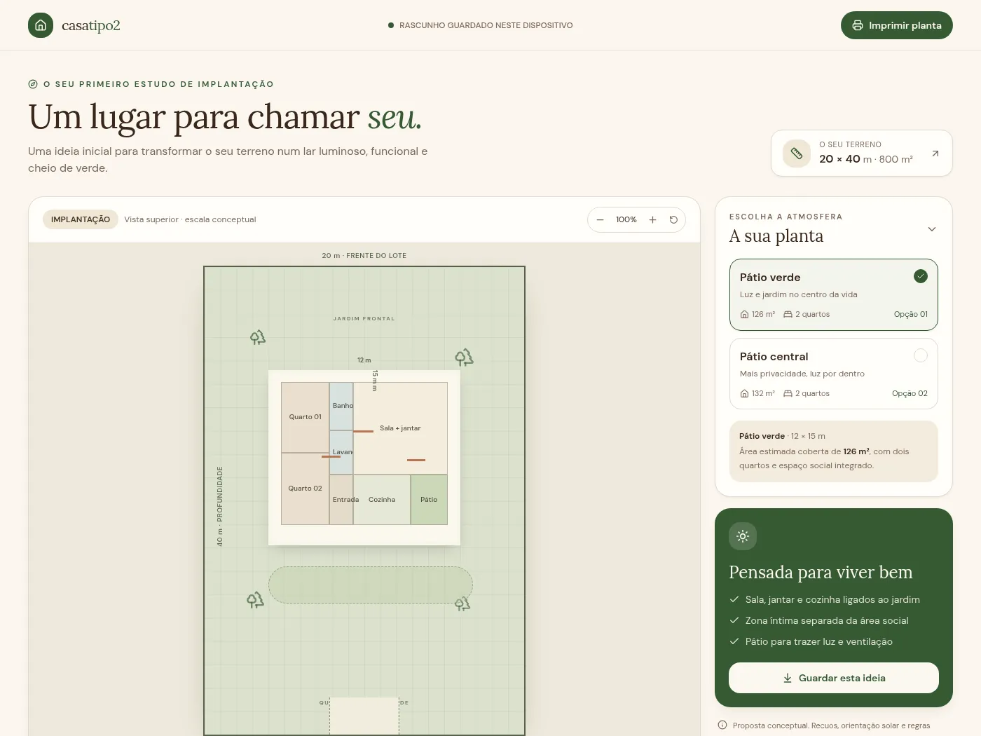 Casa Tipo 2 Planner