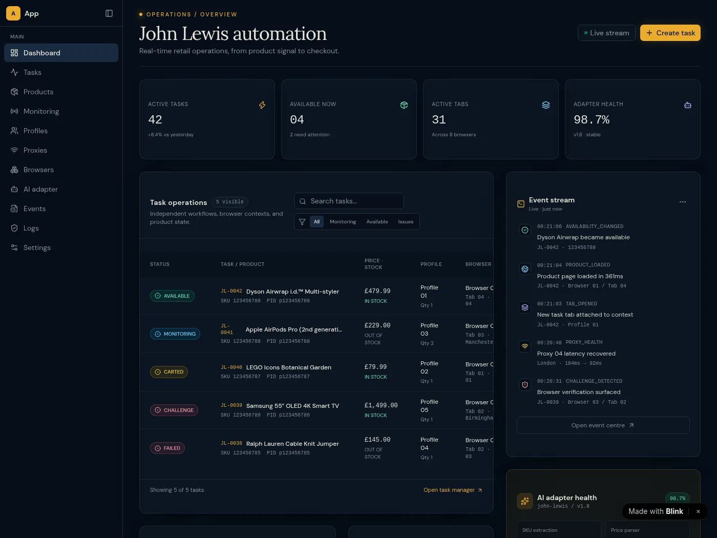 Nika Retail Engine