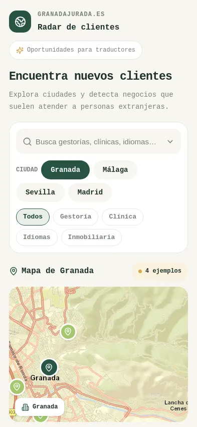 Jurada Finder App