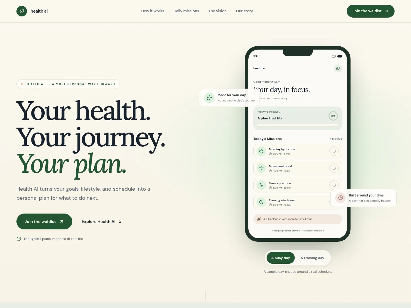 Health AI Premium Site