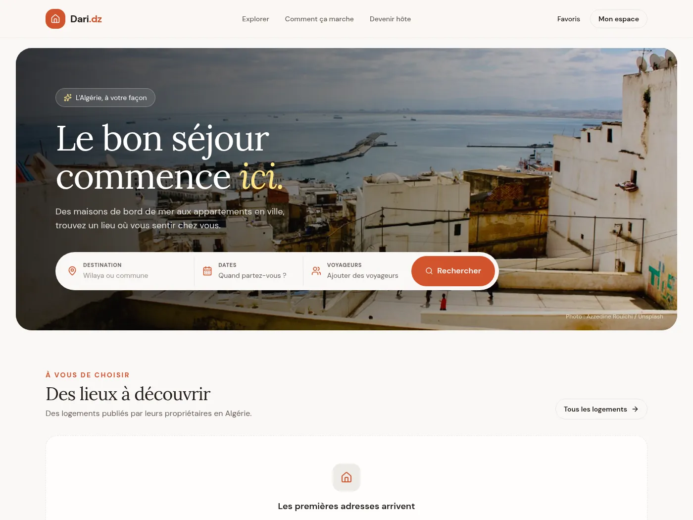 Dari.dz Rental Platform