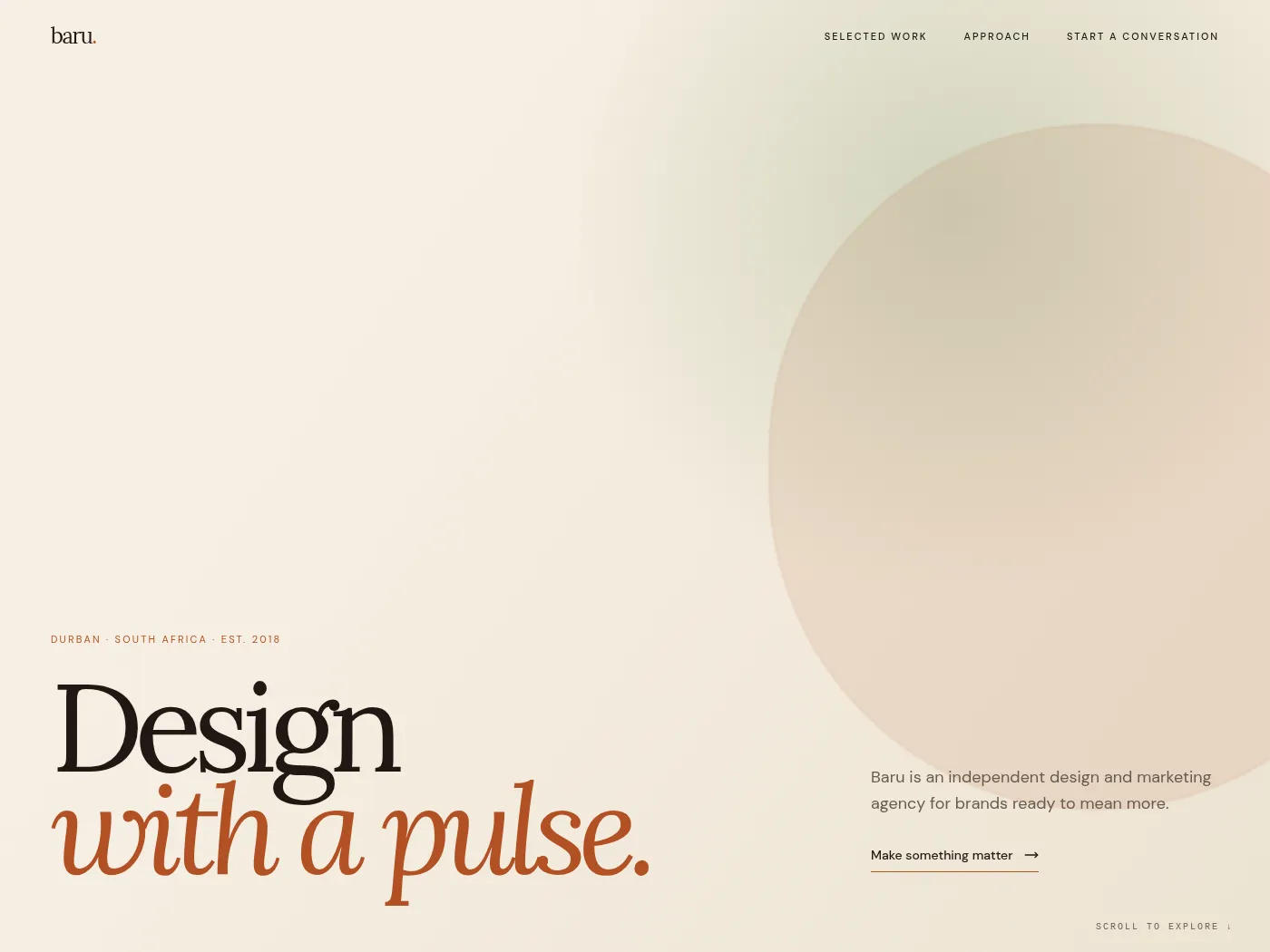 Baru Agencia Showcase