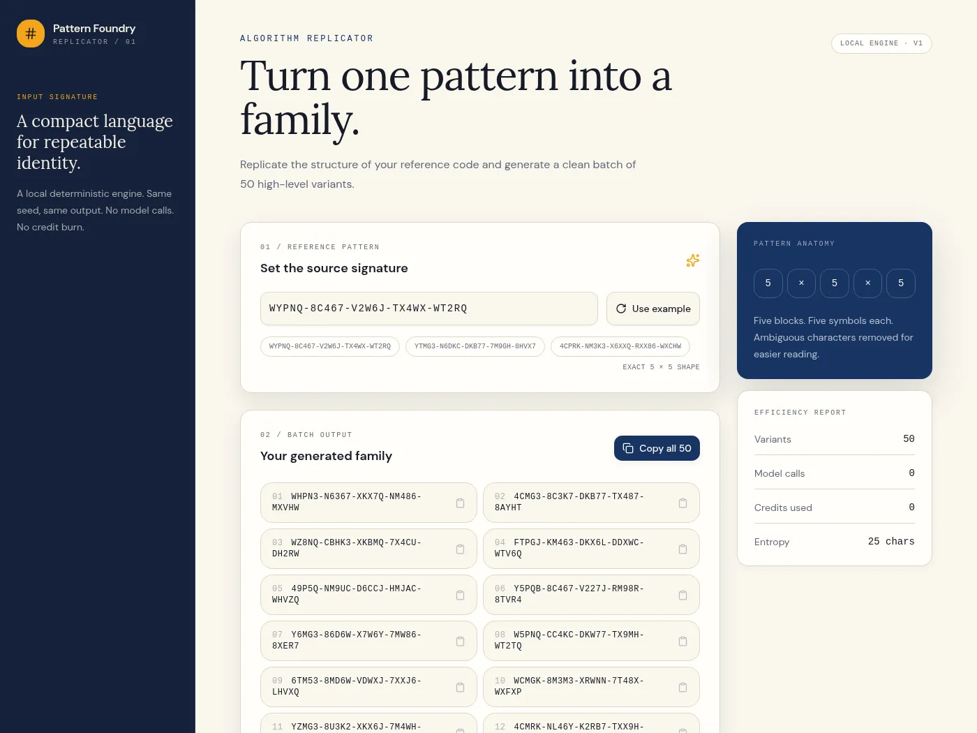 Algorithm Replicator Suite