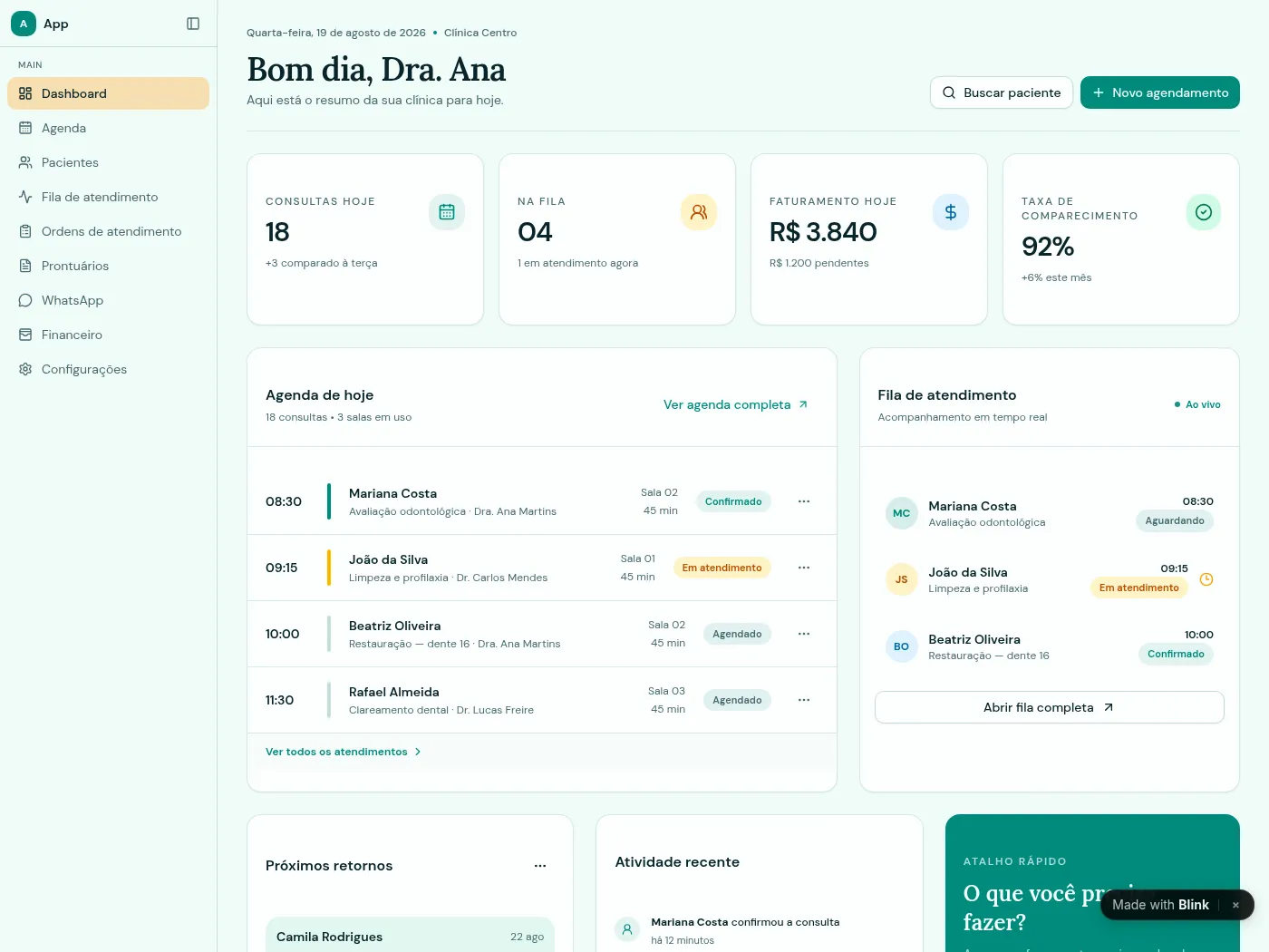 OdontoFlow Manager