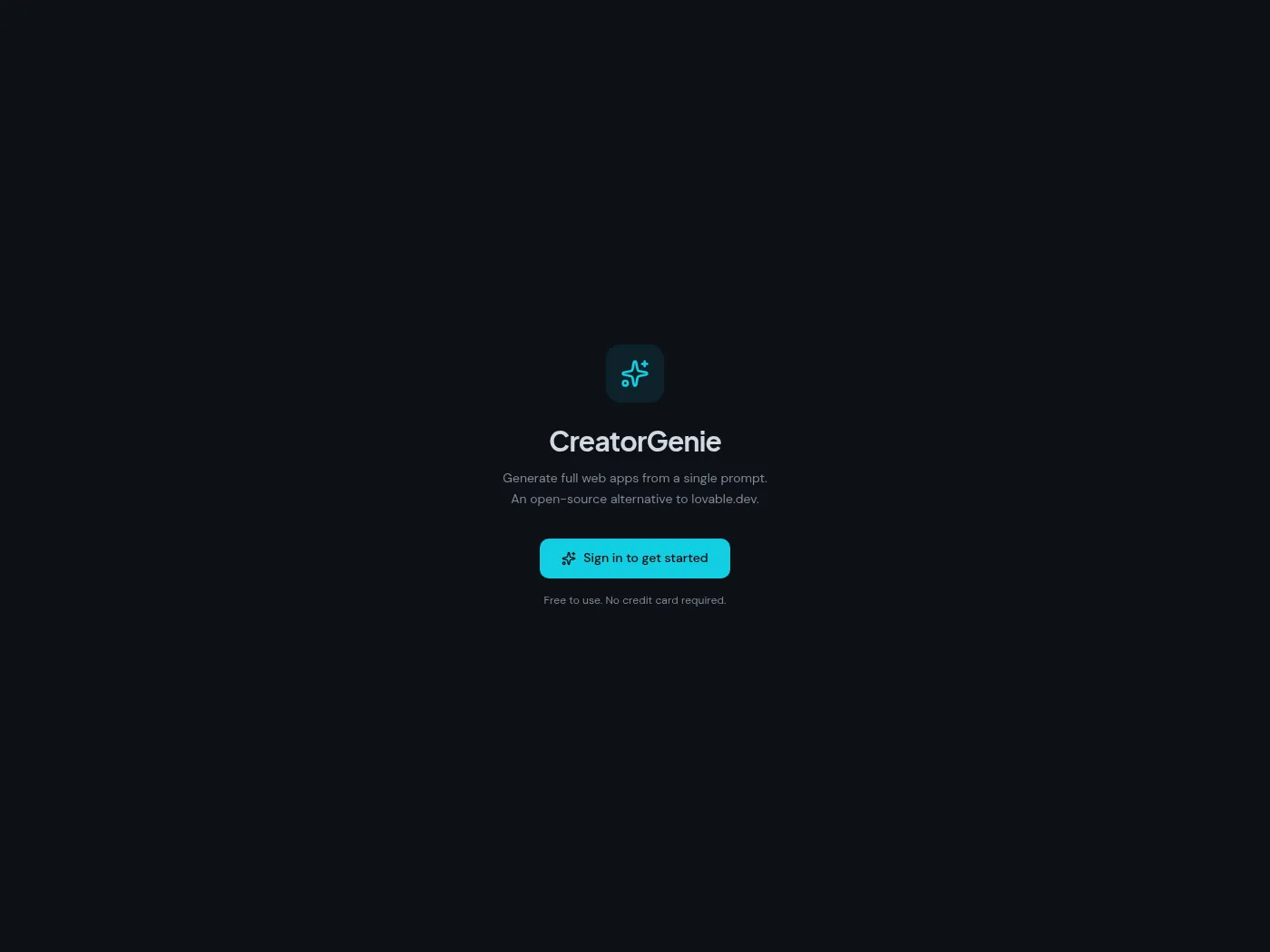 CreatorGenie