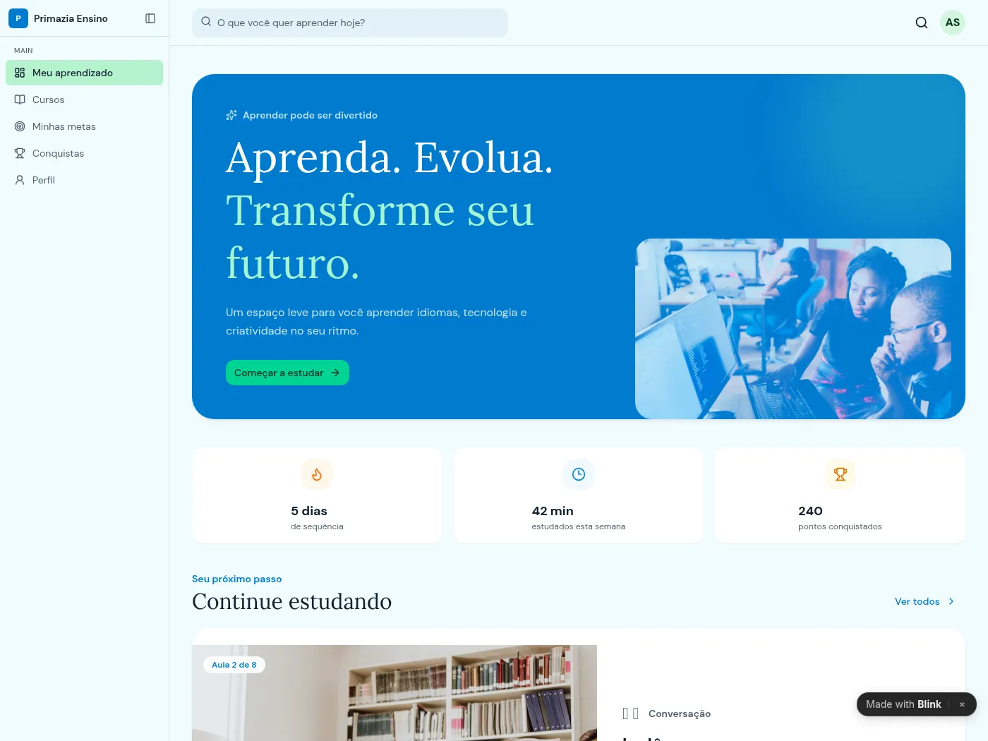 Primazia Ensino Platform