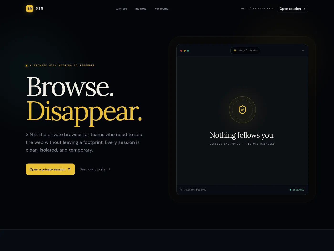 SIN Browser