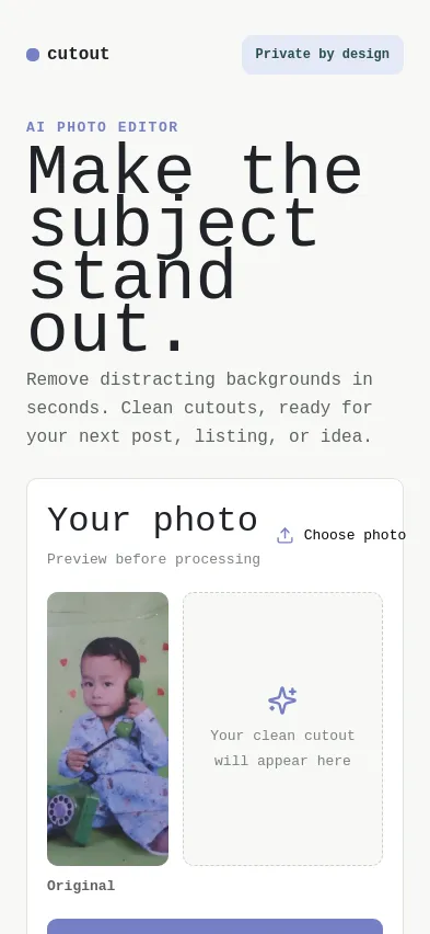 No Background AI