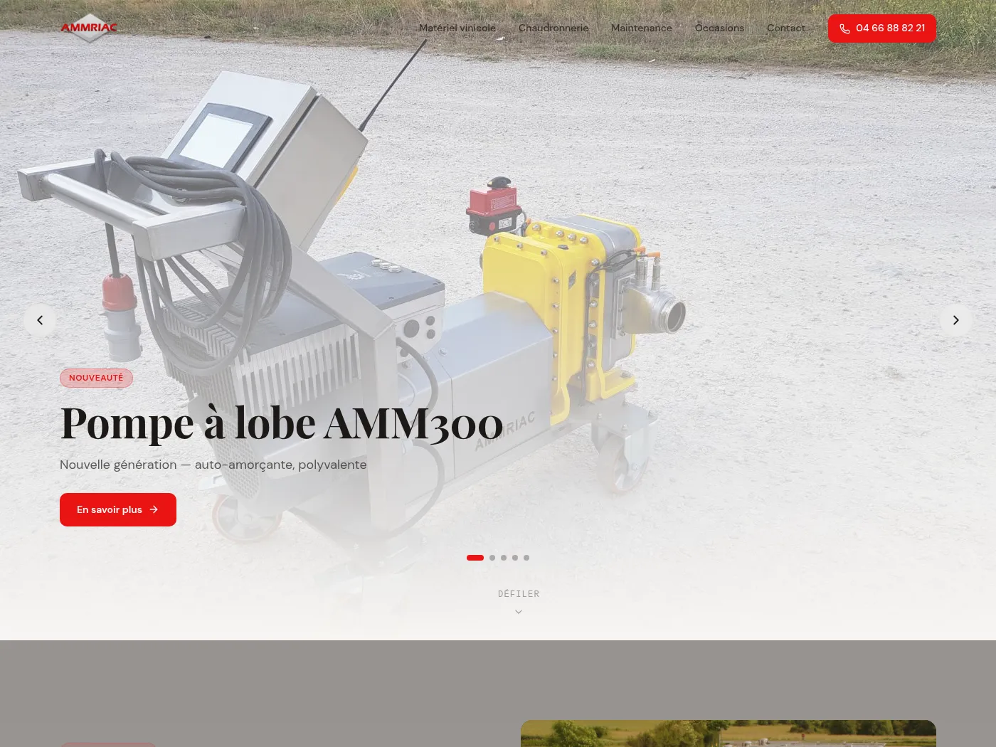 Ammriac Inox Modern Site