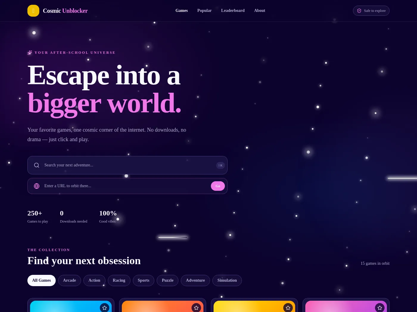 Cosmic Unblocker