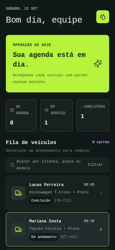 Lava Jato Delivery App