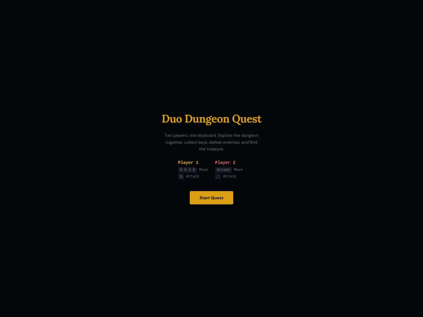 Cooperative Duo Quest
