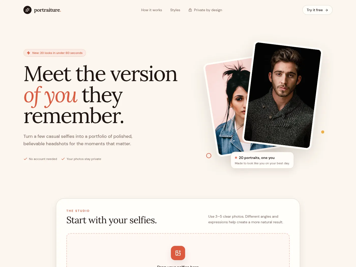 AI Headshot Studio