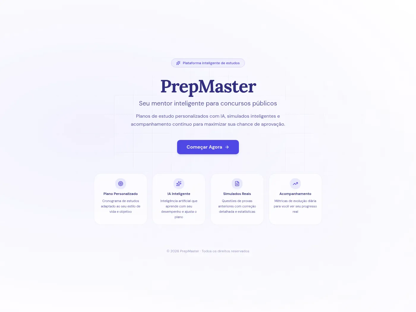 PrepMaster Concurso Mentor