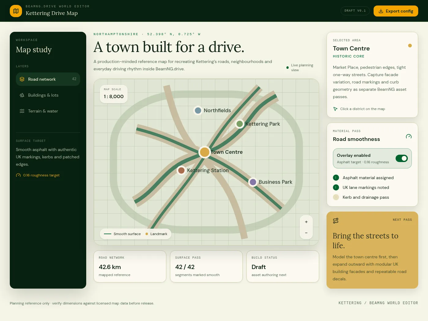 Kettering Drive Map