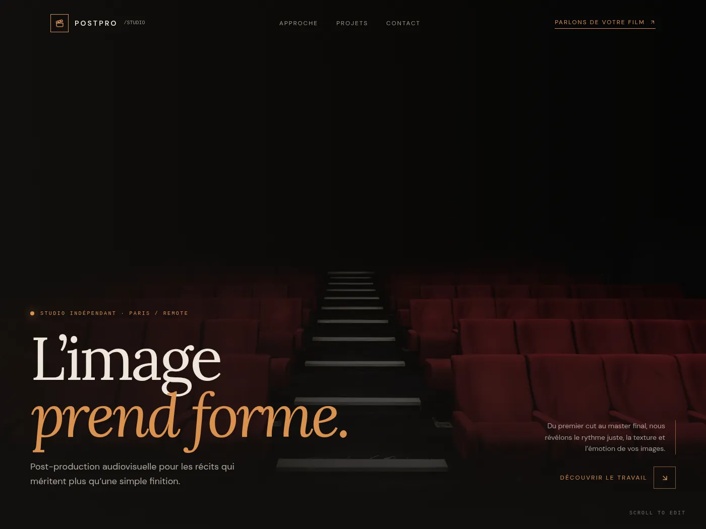 PostPro Studio Site