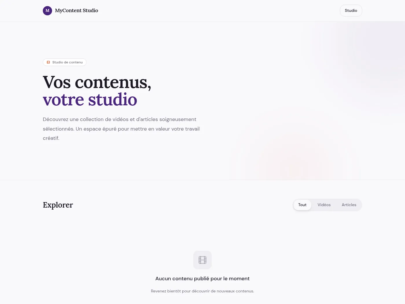 MyContent Studio