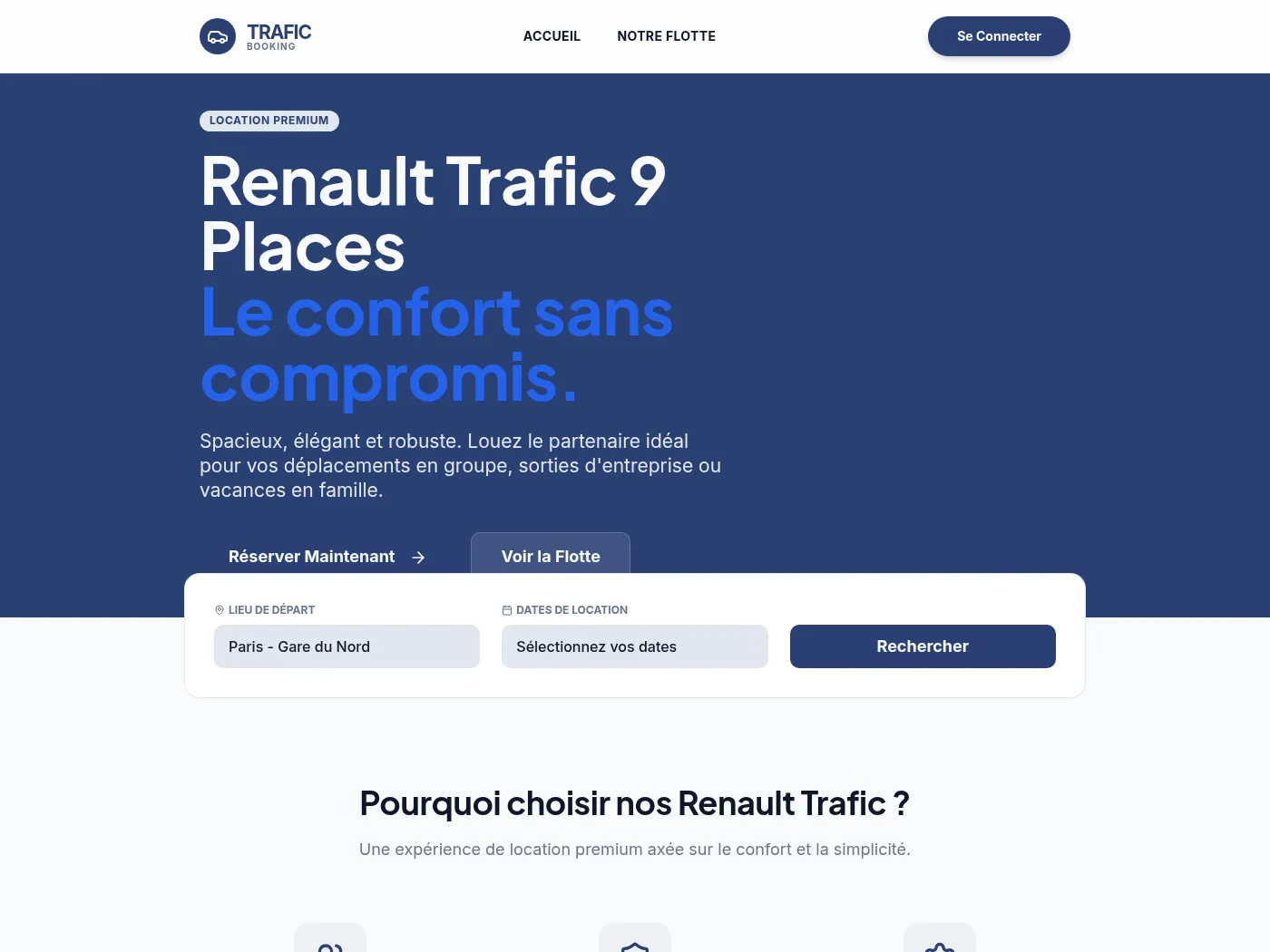 TraficRenault Truck Booking