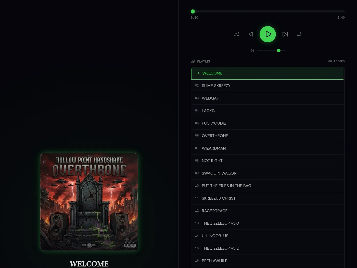 Skreezy Playlist Streamer