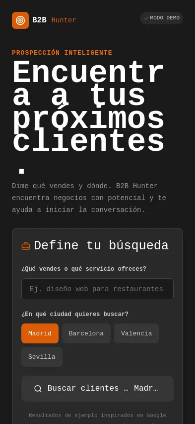 B2B Hunter App