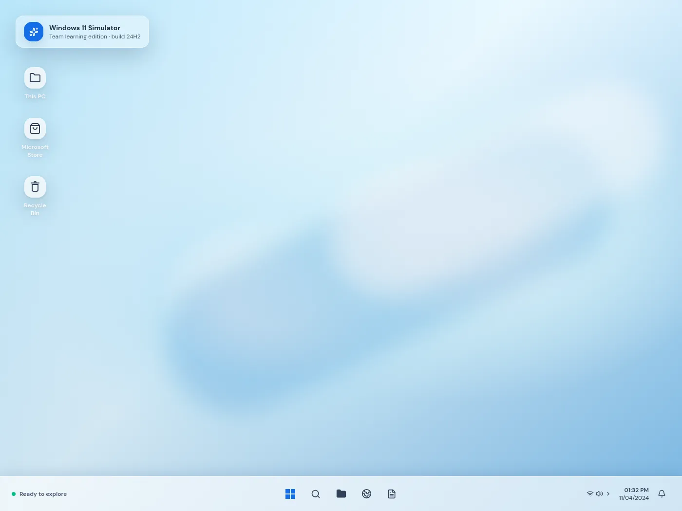 Win11 Web Simulator