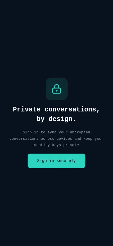 SecureChat Mobile