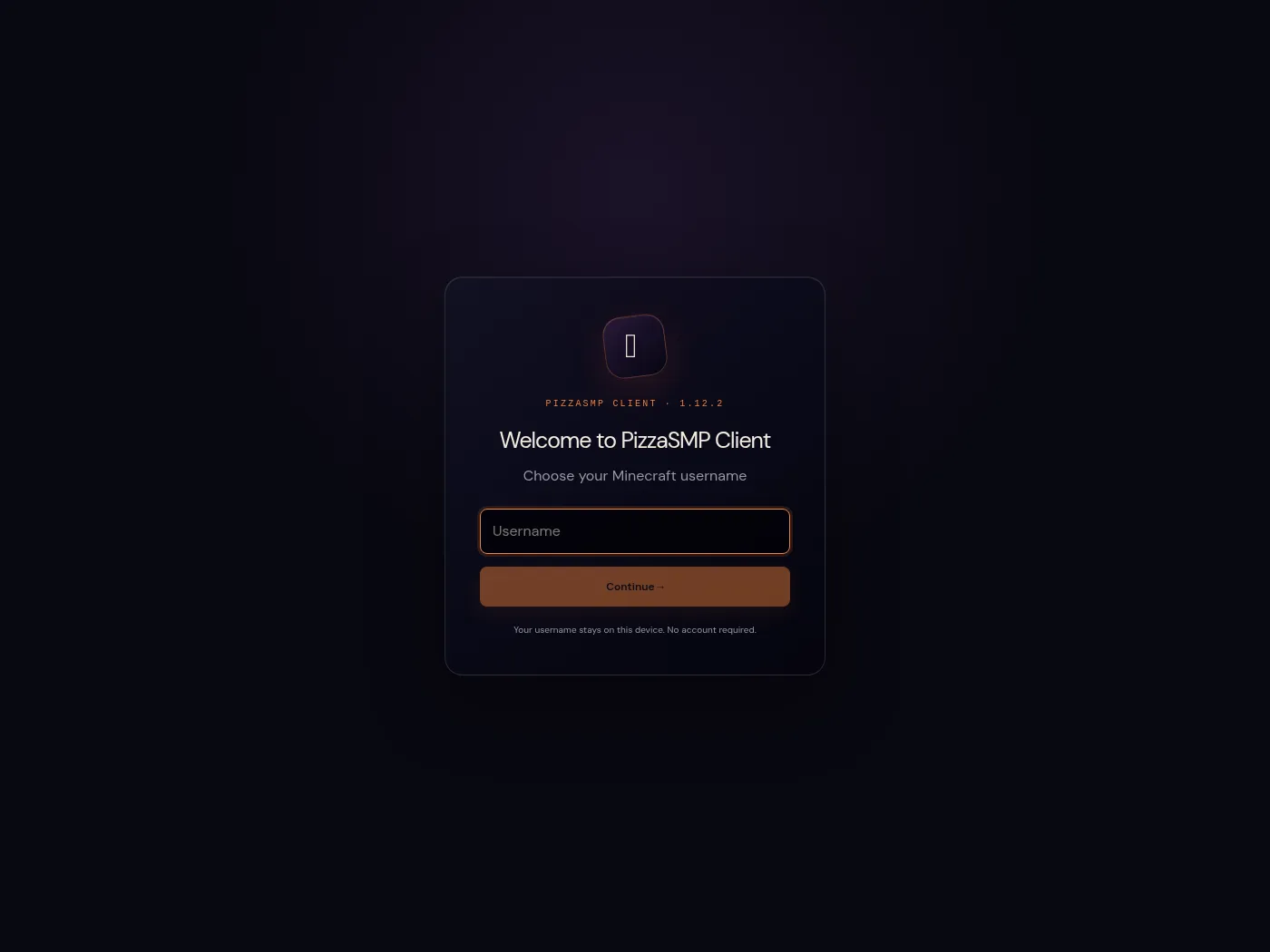 PizzaSMP Eaglercraft Client