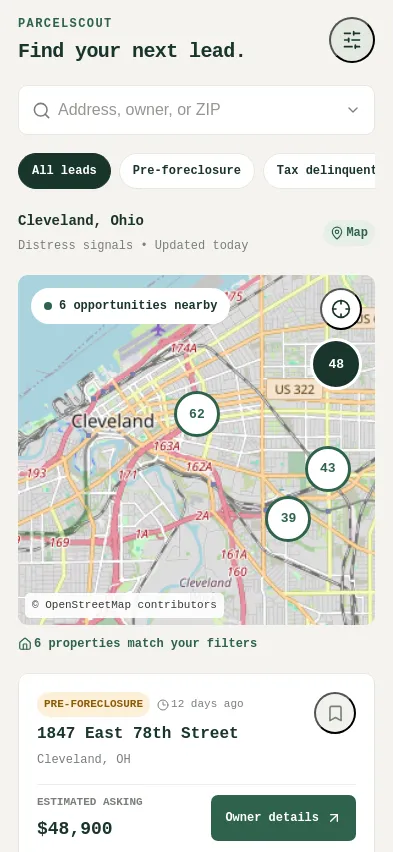 Distressed Property Finder