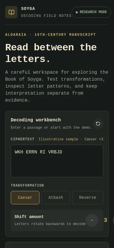 Soyga Decoding Pro