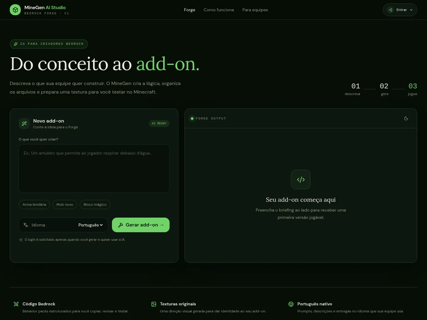 MineGen AI Studio