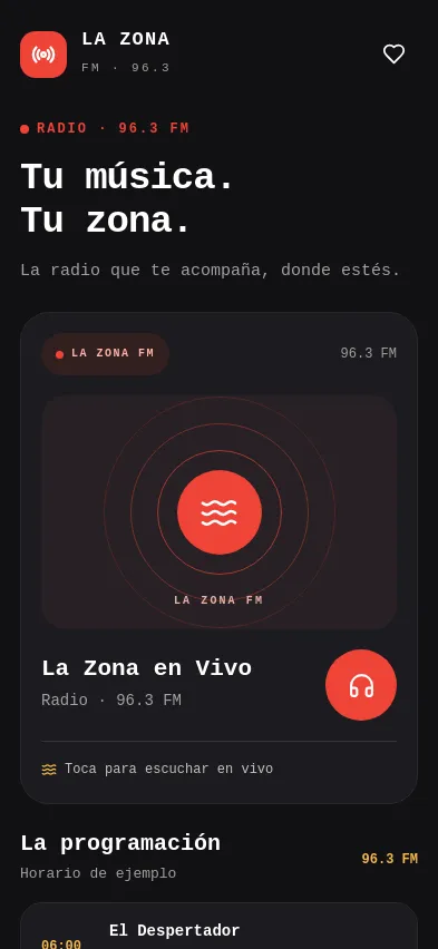 La Zona FM App