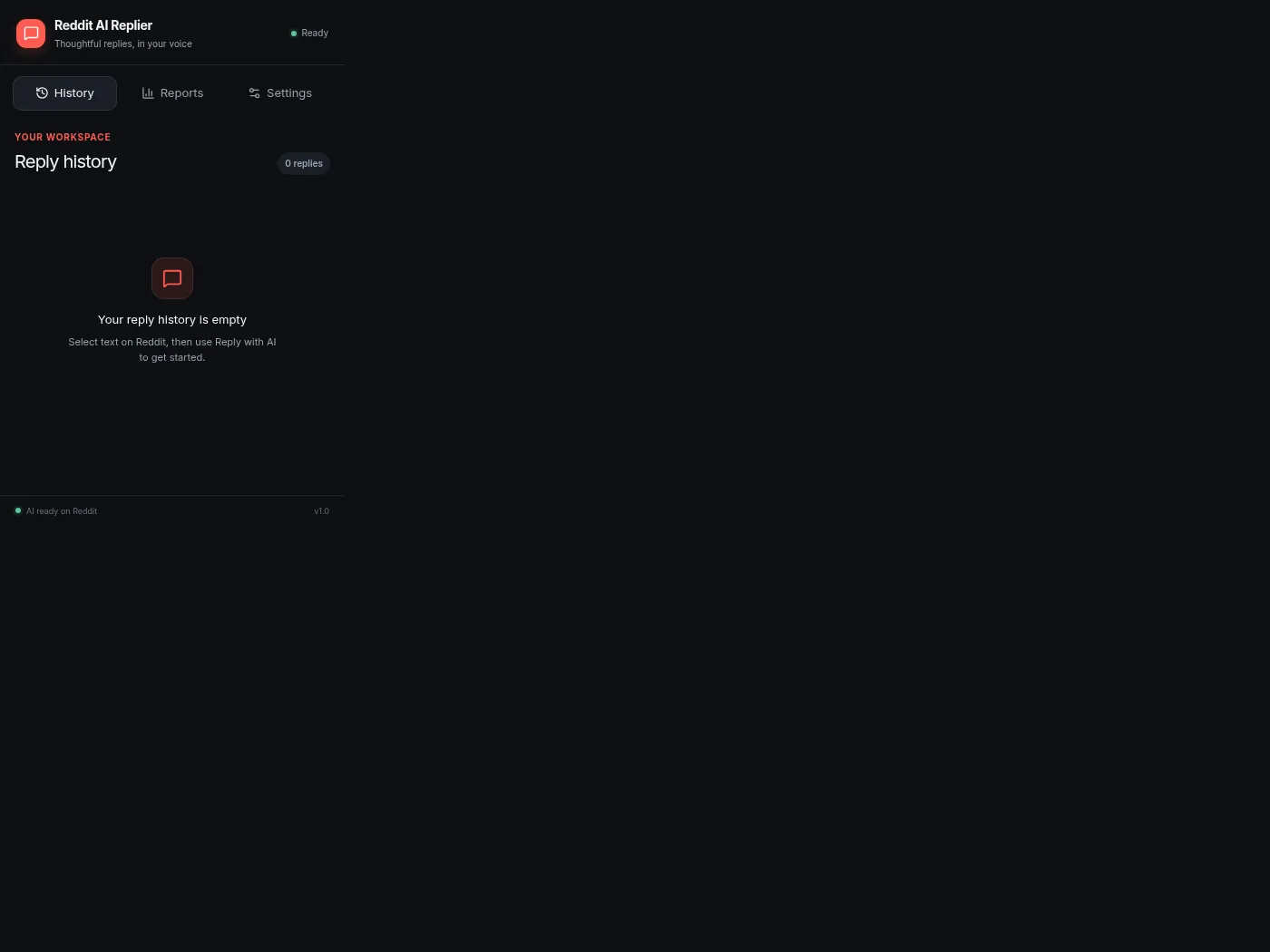 Reddit AI Replier